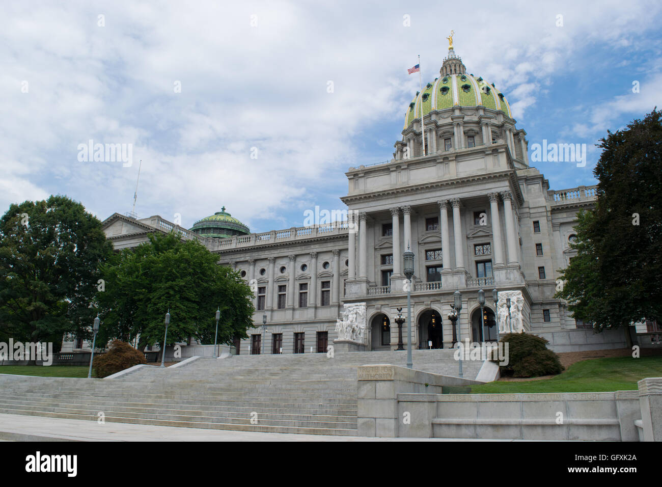 Capitol Building Harrisburg, Pennsylvania Stock Photo - Alamy