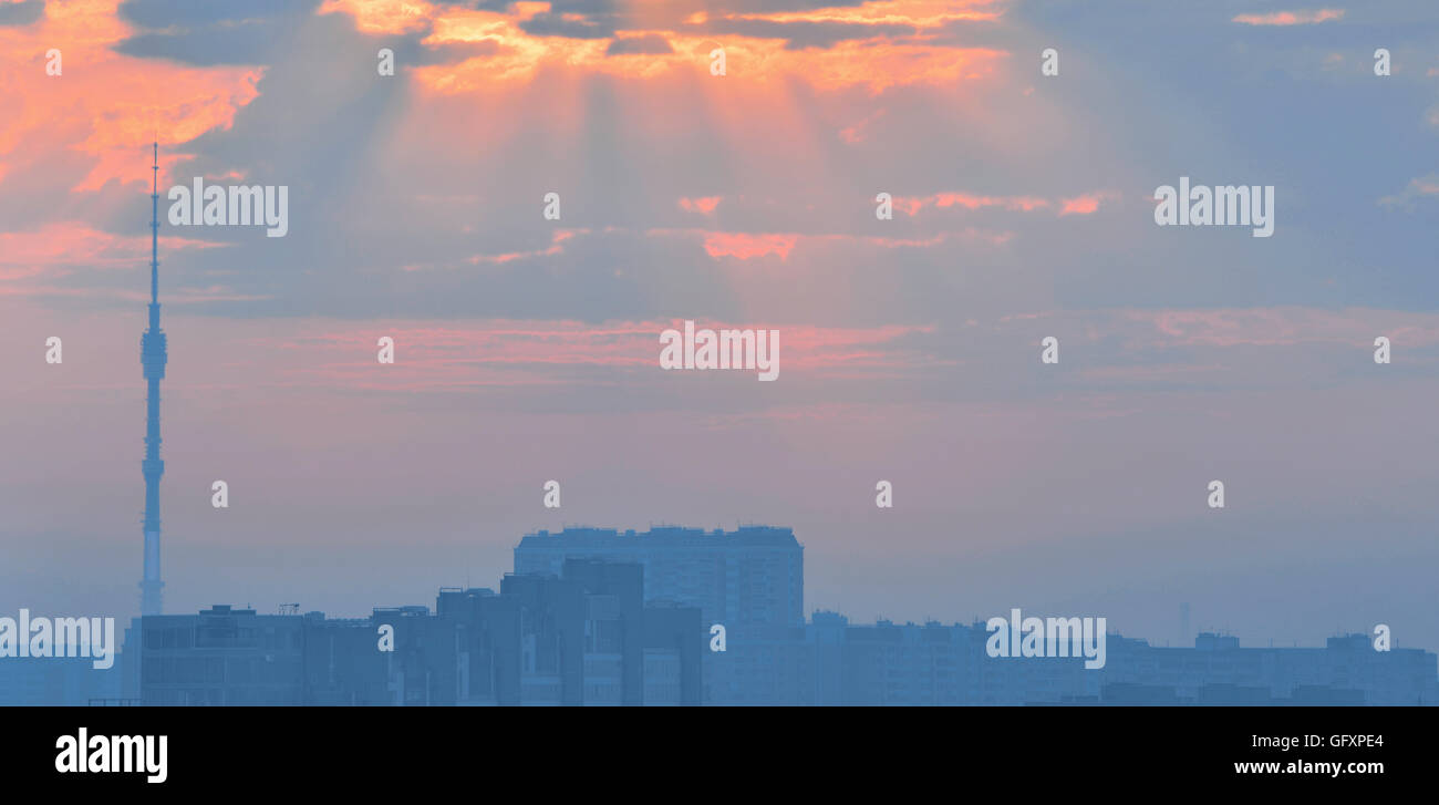 Moscow tv tower hi-res stock photography and images - Alamy