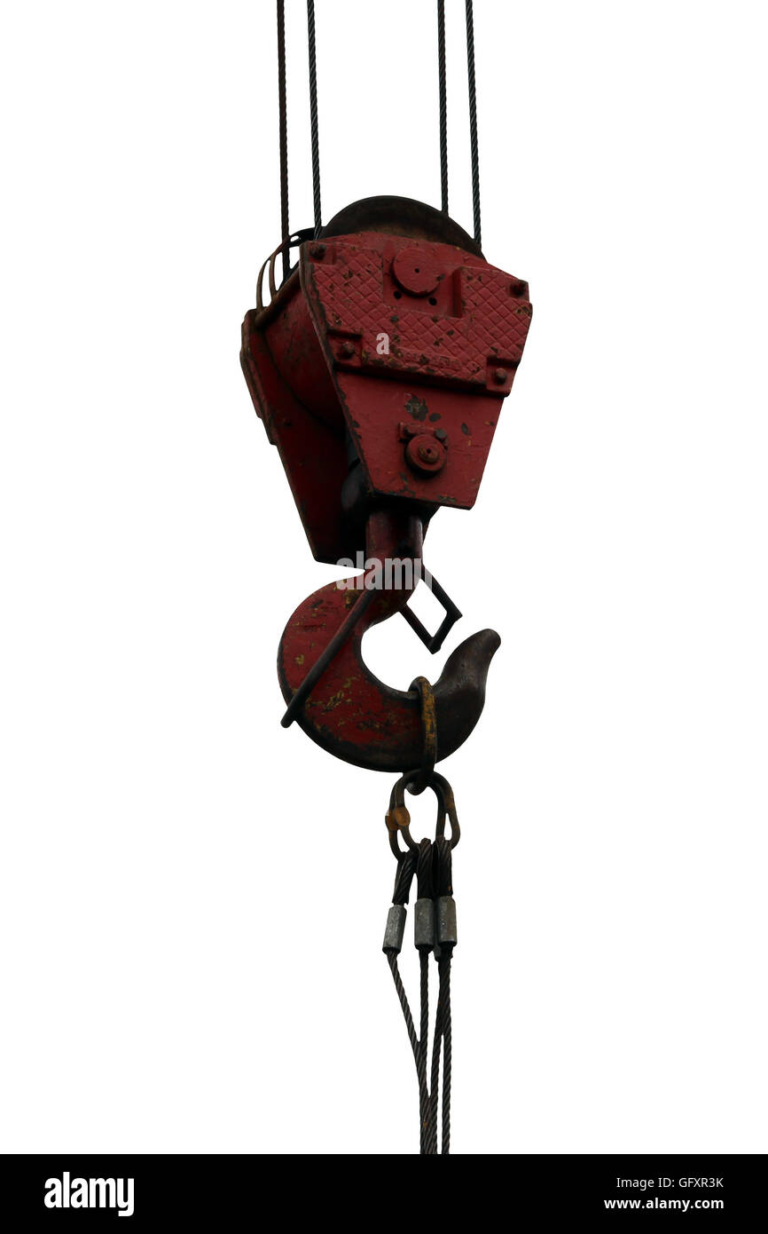 Crane operation Cut Out Stock Images & Pictures - Alamy