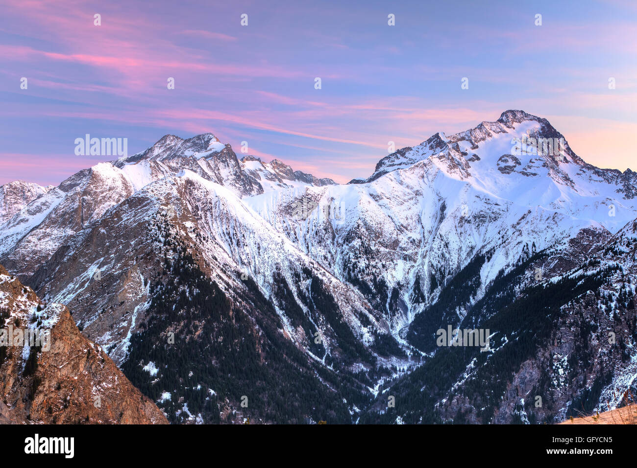 Le deux alps hi-res stock photography and images - Alamy