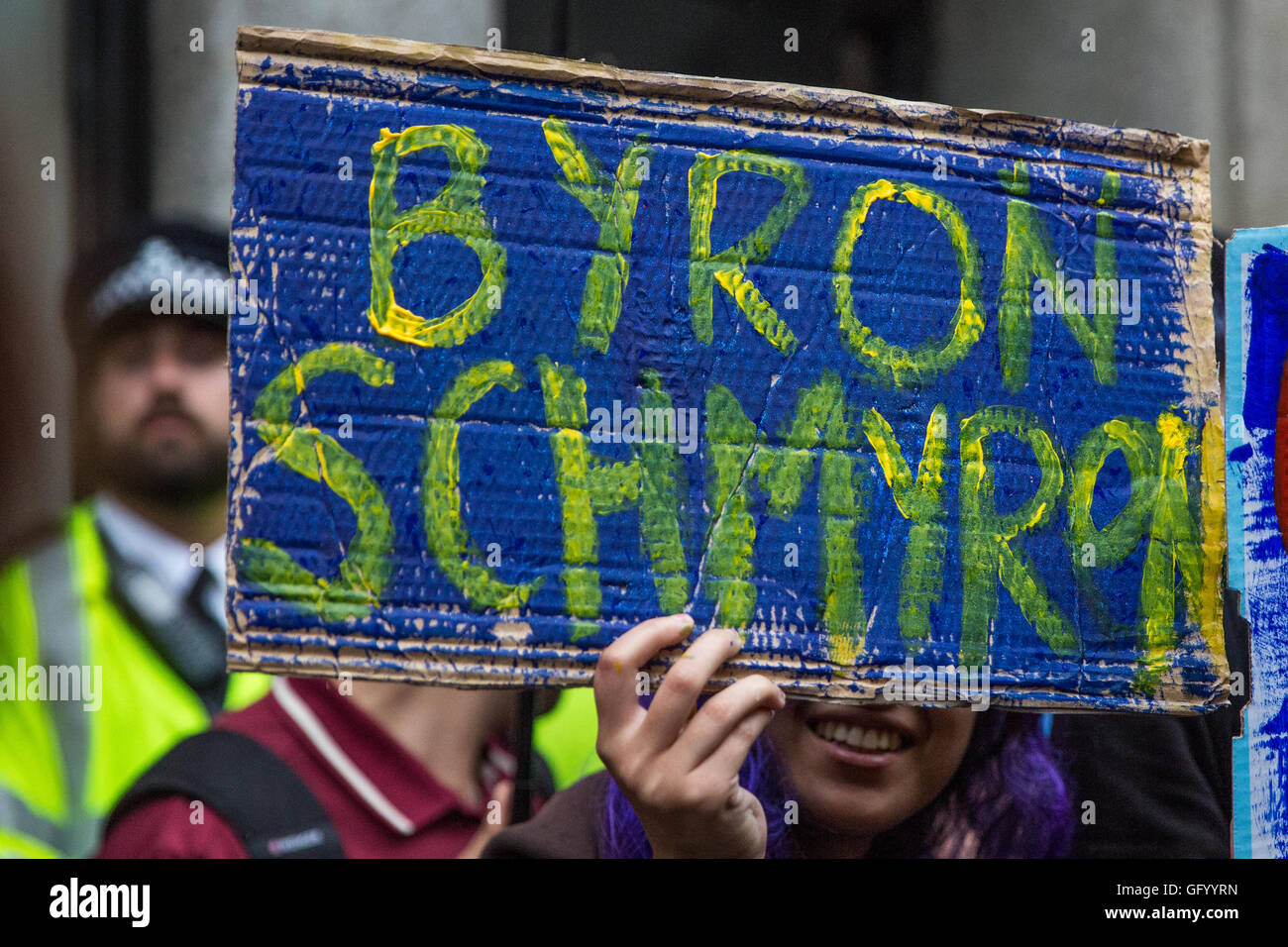 Byron burger immigration hi-res stock photography and images - Alamy