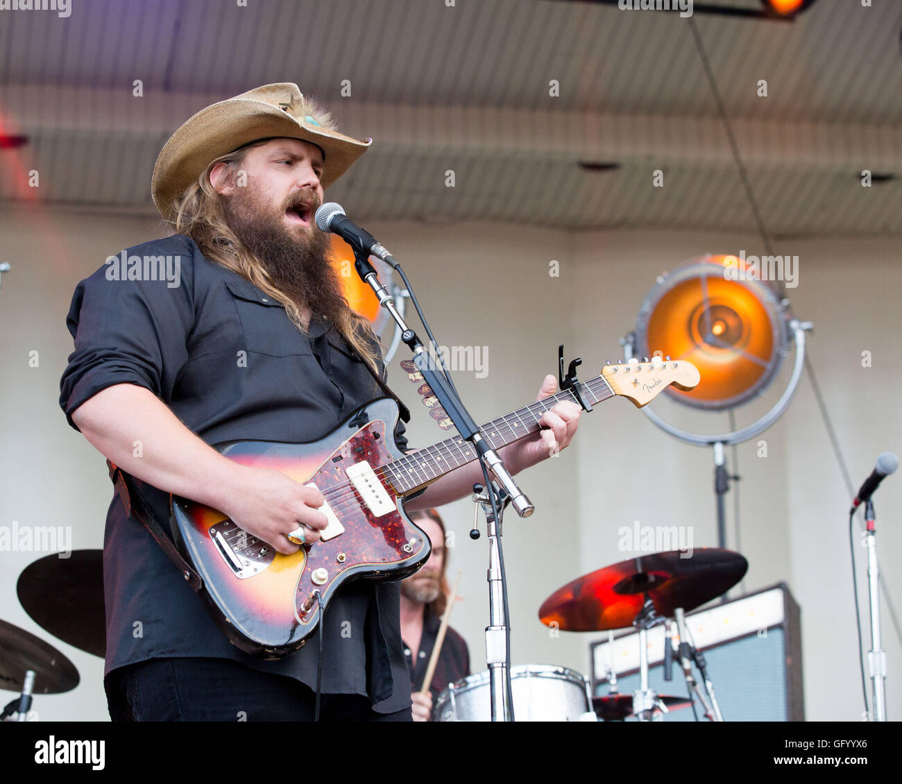 Chicago, Illinois, USA. 30th July, 2016. CHRIS STAPLETON performs live ...