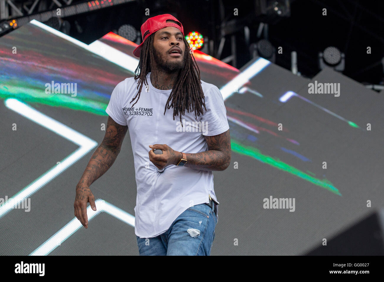 Chicago, Illinois, USA. 30th July, 2016. Rapper WAKA FLOCKA FLAME ...