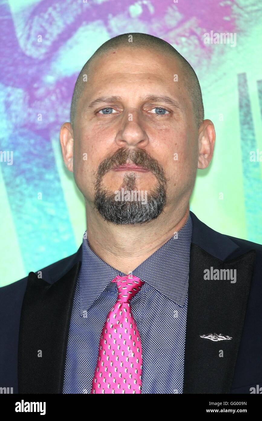 New York, USA. 1st August, 2016. David Ayer at the World Premiere of ...