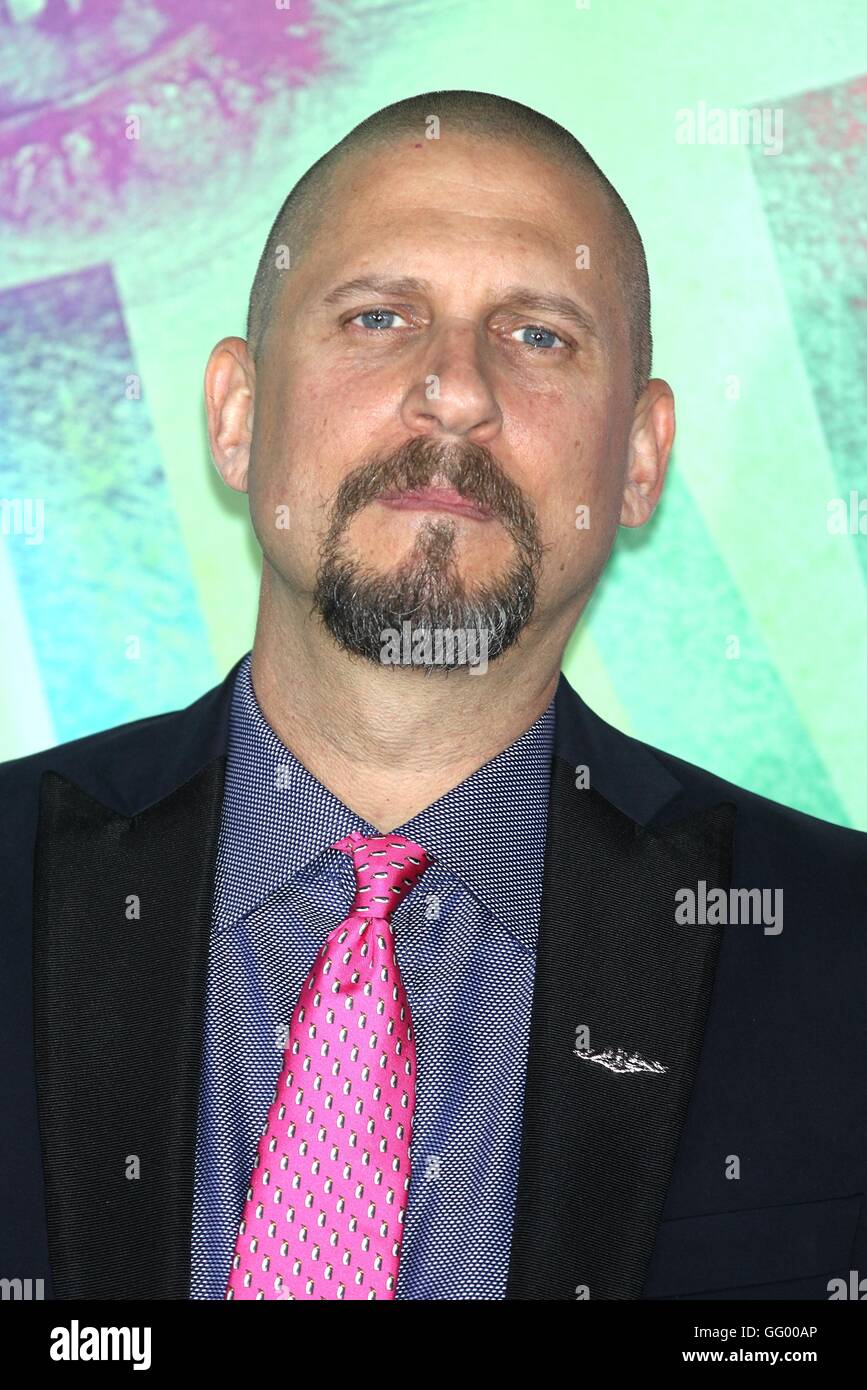 New York, USA. 1st August, 2016. David Ayer at the World Premiere of ...