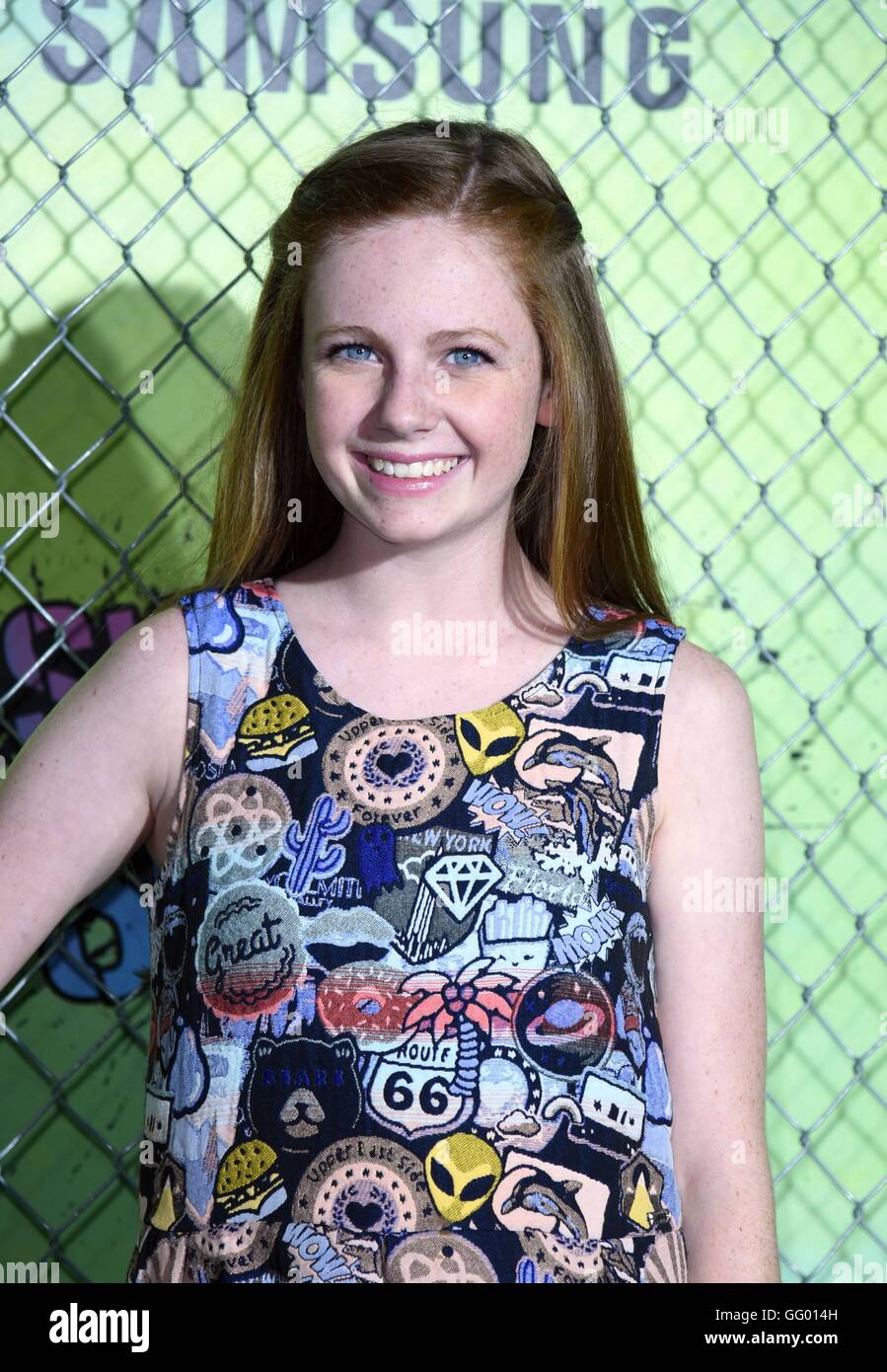New York, NY, USA. 1st Aug, 2016. Clare Foley at arrivals for SUICIDE ...