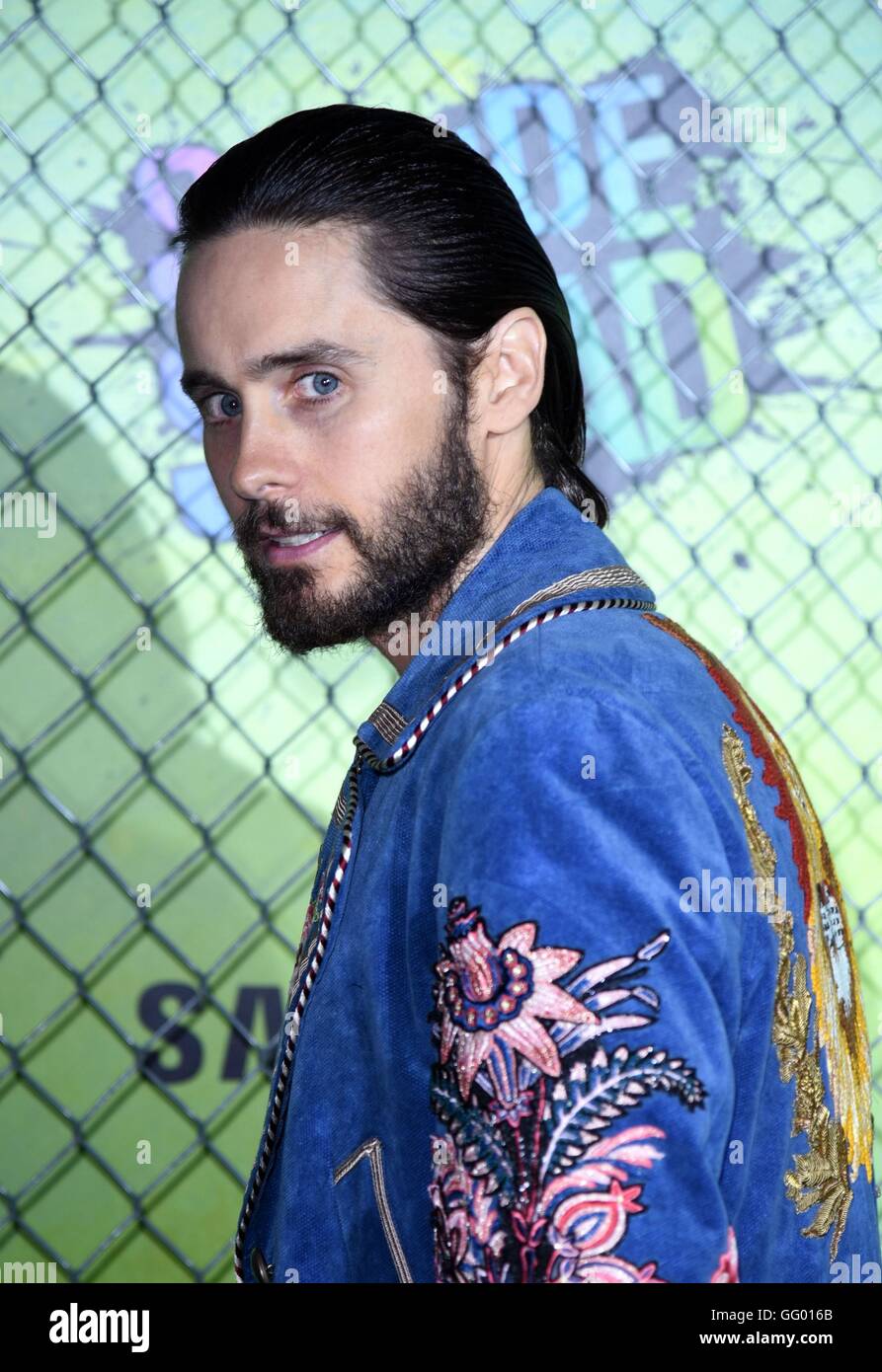 New York, NY, USA. 1st Aug, 2016. Jared Leto at arrivals for SUICIDE ...