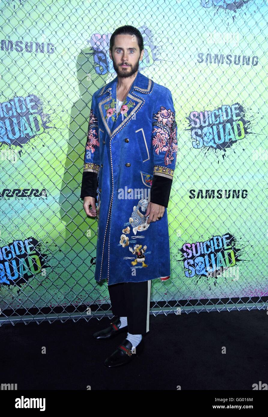 New York, NY, USA. 1st Aug, 2016. Jared Leto at arrivals for SUICIDE ...