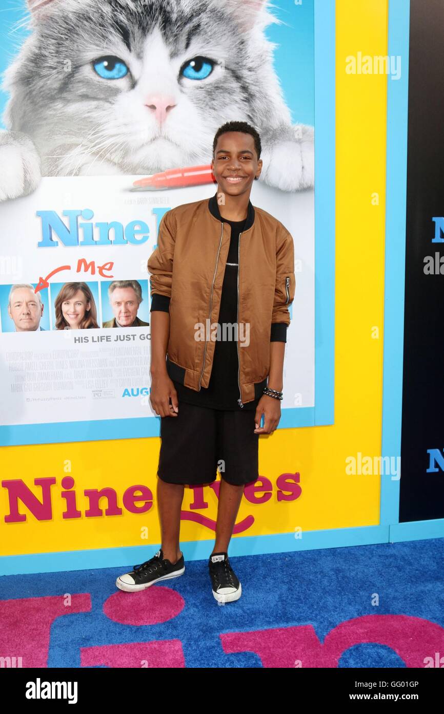 Los Angeles, CA, USA. 1st Aug, 2016. Terrell Ransom Jr at arrivals for ...