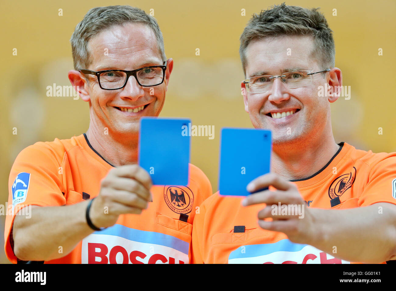 Handball referees hi-res stock photography and images - Alamy