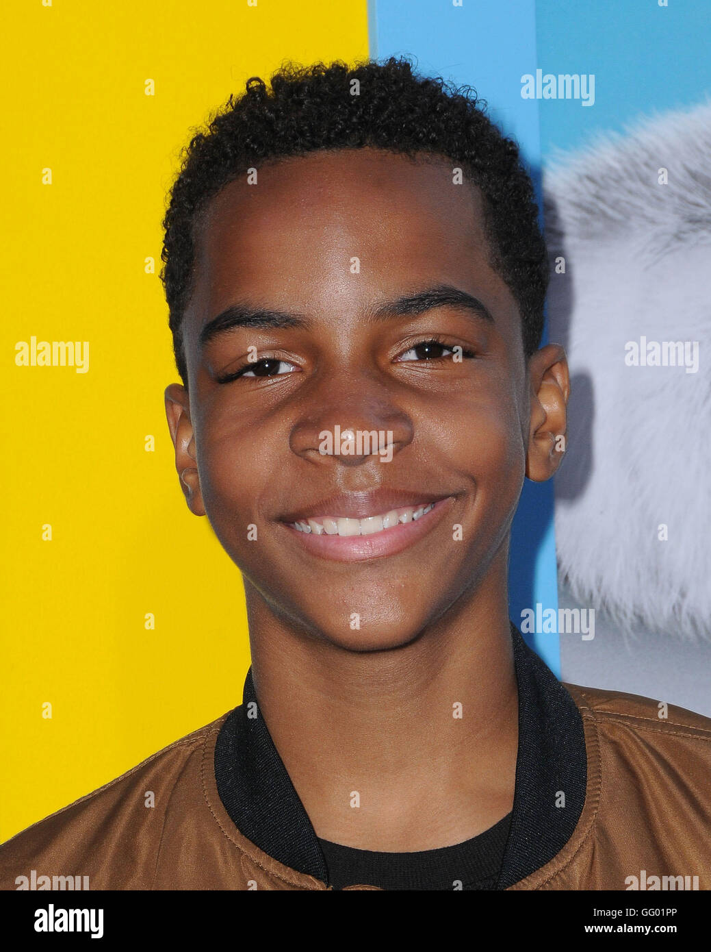 Hollywood, California, USA. 1st August, 2016. Terrell Ransom Jr. World ...