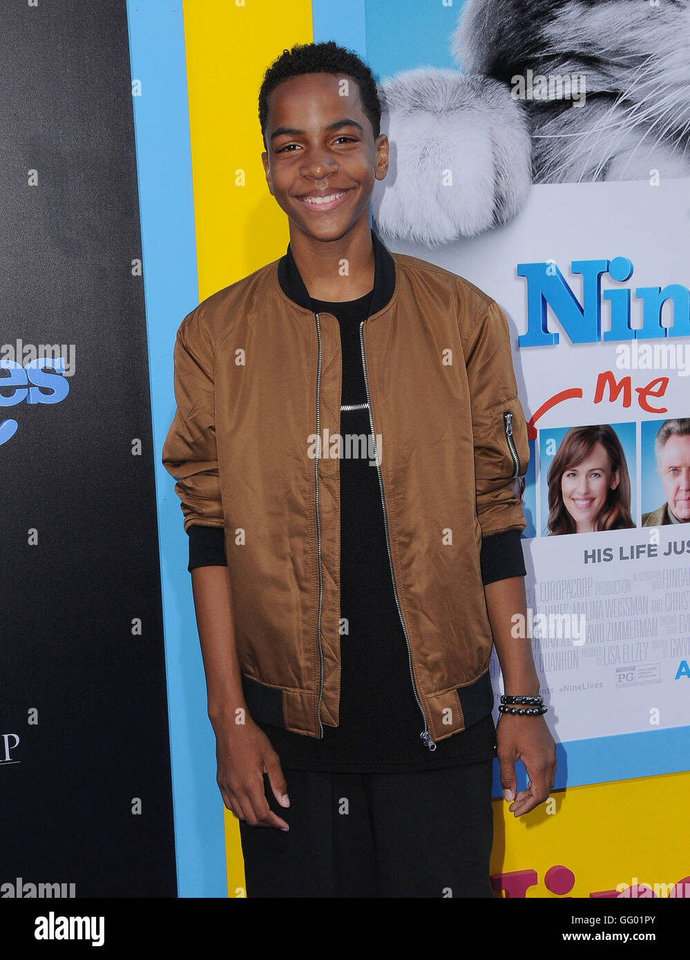 Hollywood, California, USA. 1st August, 2016. Terrell Ransom Jr. World ...