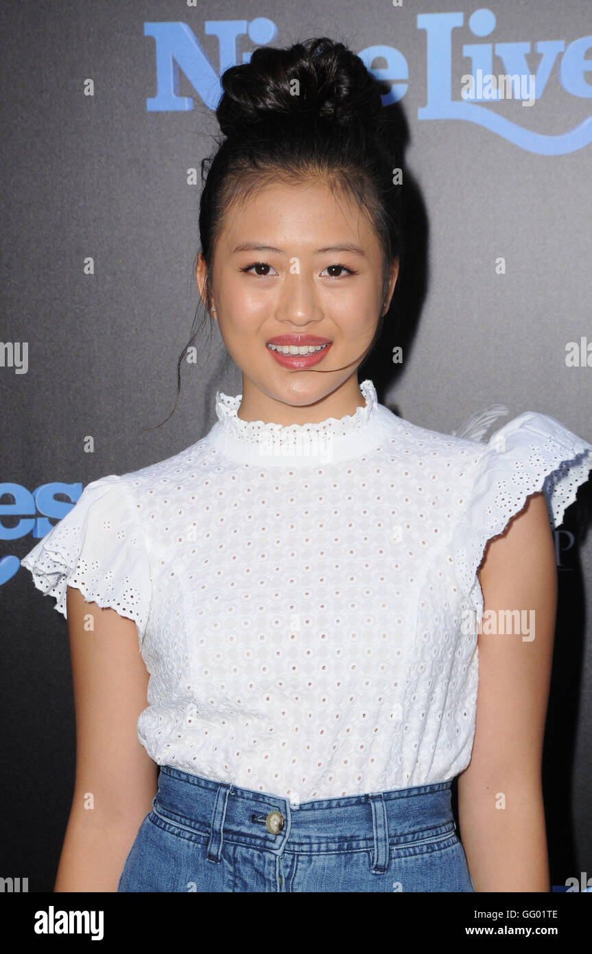 Hollywood, California, USA. 1st August, 2016. Haley Tju. World premiere ...