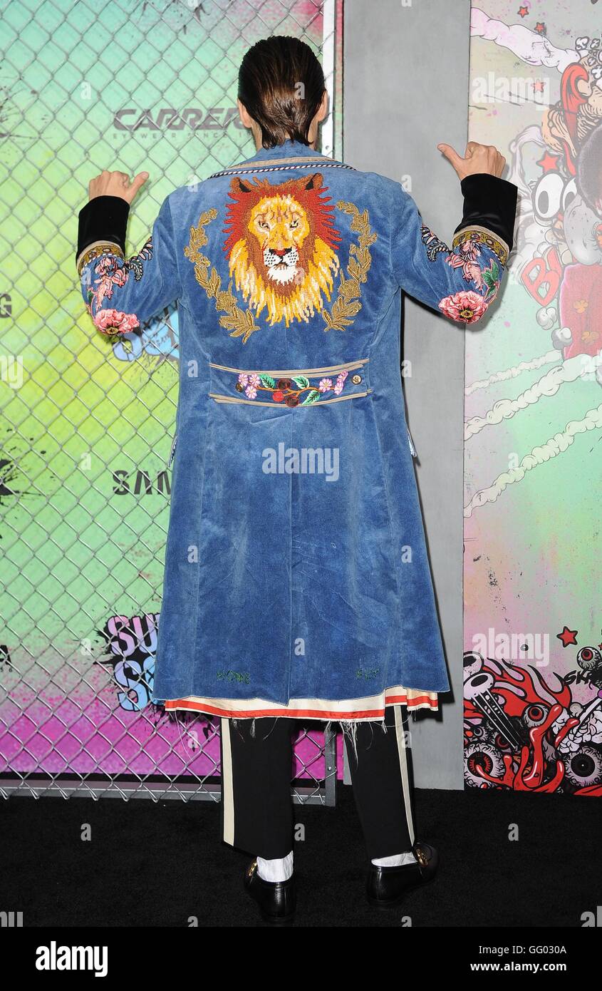 New York, NY, USA. 1st Aug, 2016. Jared Leto at arrivals for SUICIDE ...