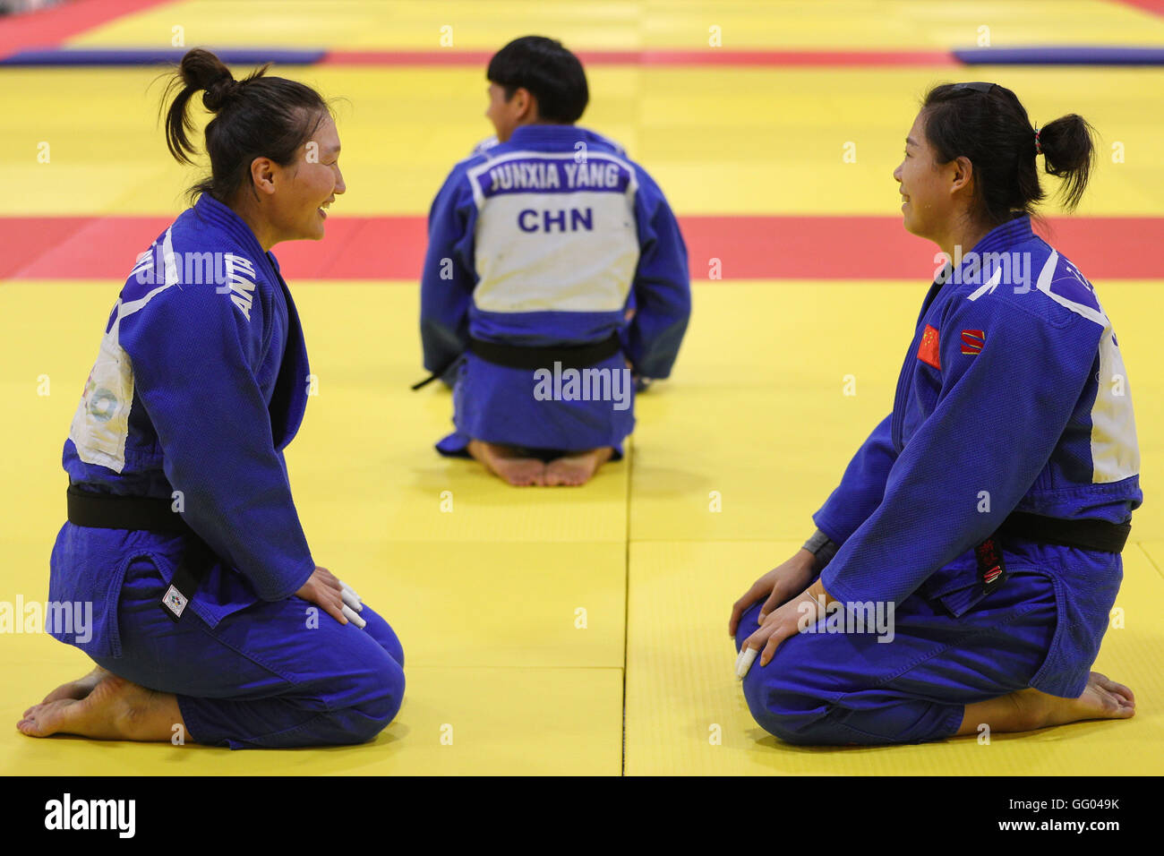 Rio De Janeiro, Brazil. 2nd Aug, 2016. Chinese judo athlete Zhang ...