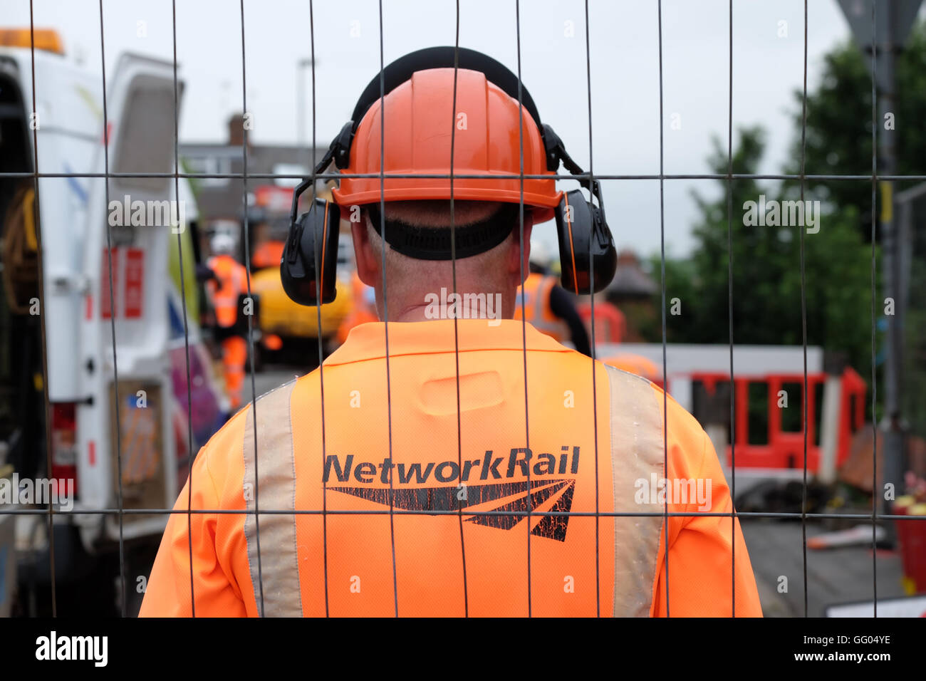 Network rail employee hi-res stock photography and images - Alamy