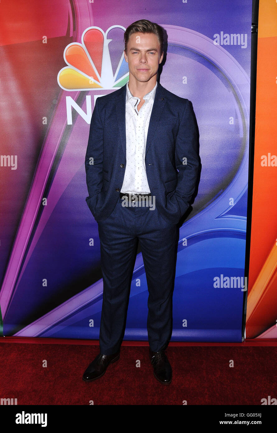 Beverly Hills Ca Usa 2nd Aug 2016 Derek Hough 2016 Nbcuniversal Summer Press Tour Held At