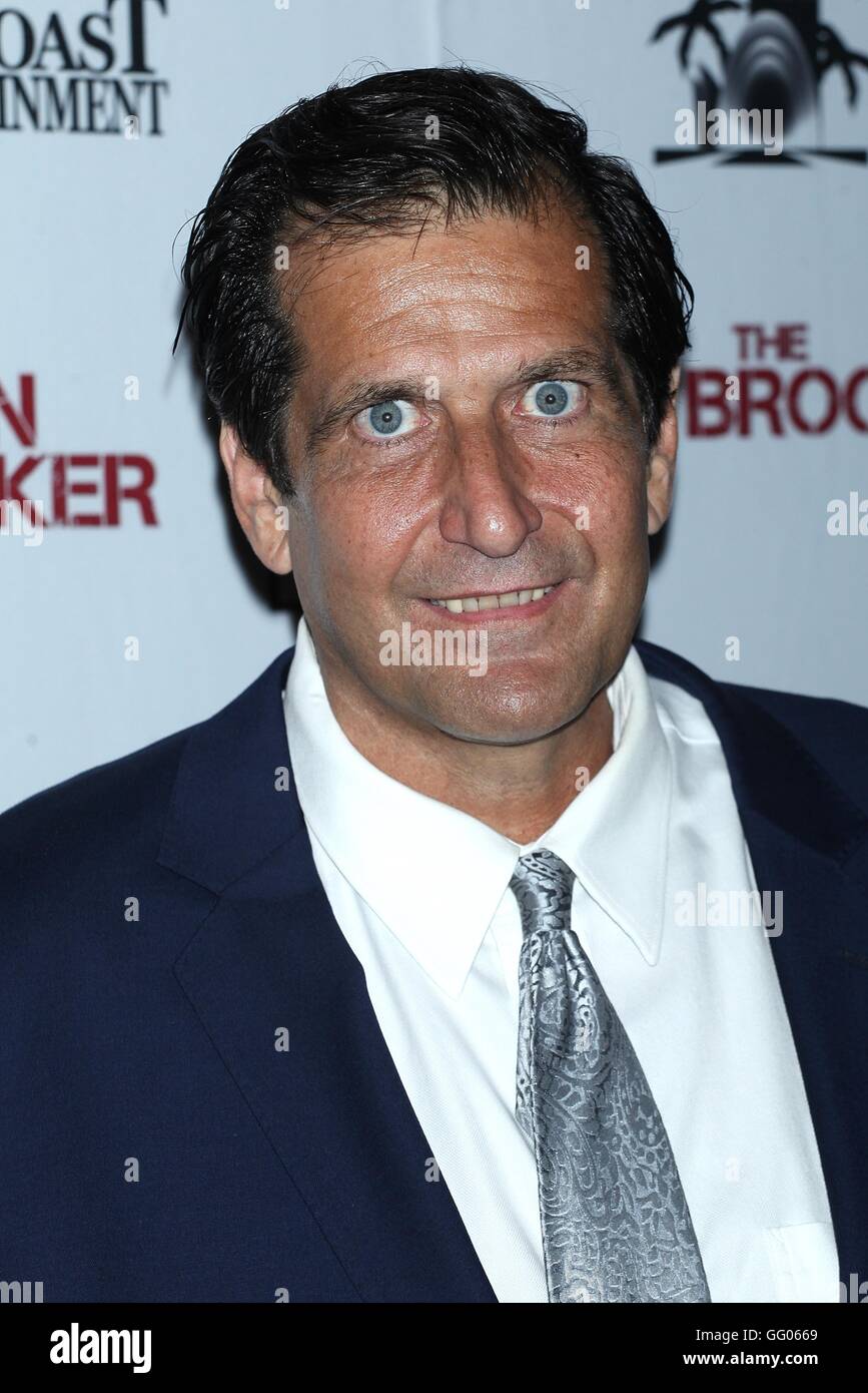 New York, USA. 2nd August, 2016. Ray Longo at the THE BROOKLYN BANKER ...