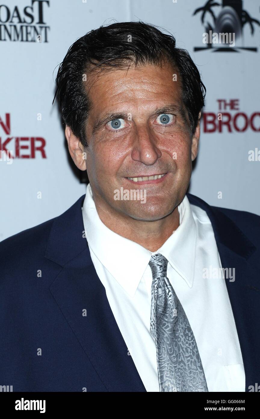 New York, USA. 2nd August, 2016. Ray Longo at the THE BROOKLYN BANKER ...