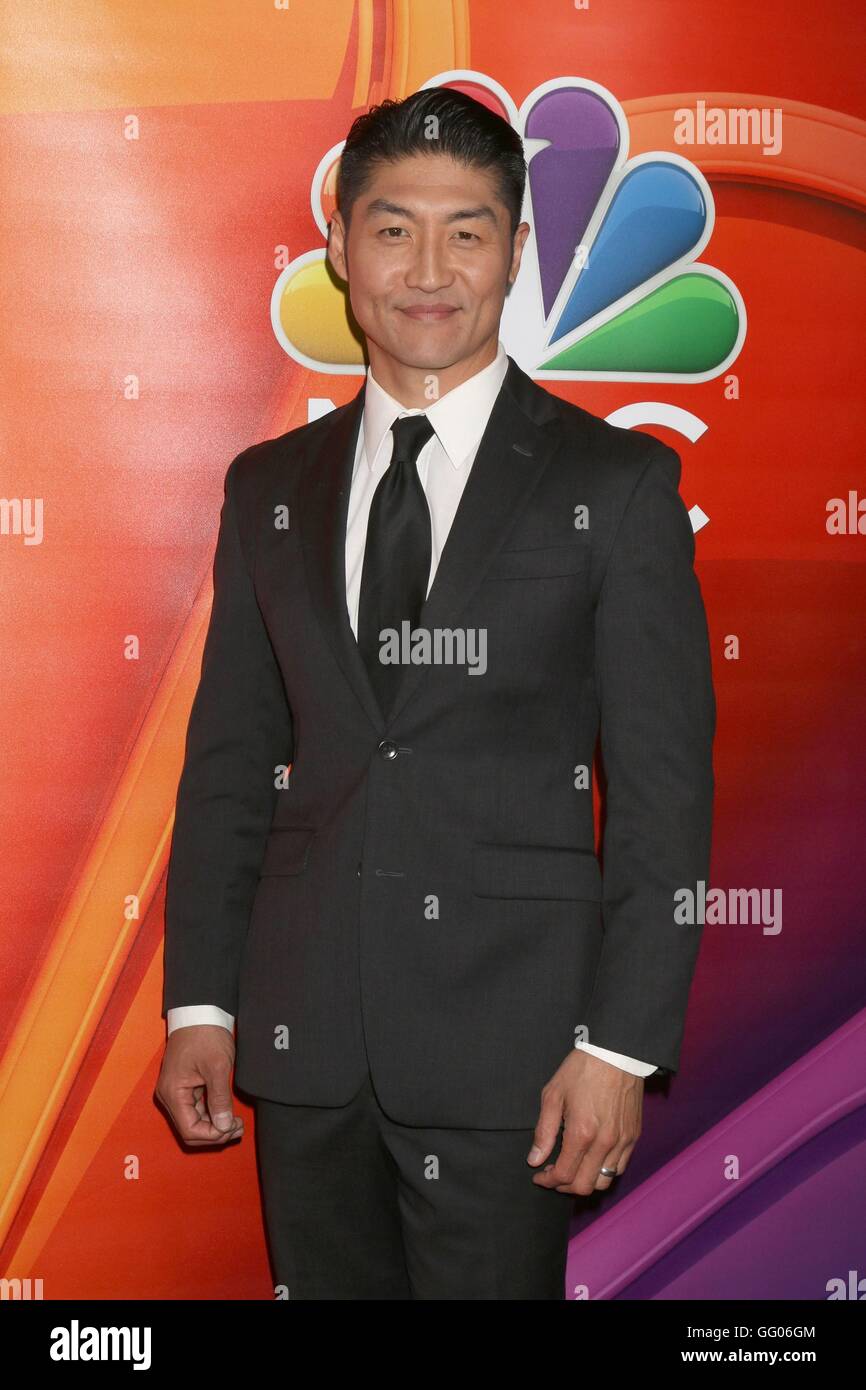Beverly Hills, CA. 2nd Aug, 2016. Brian Tee at arrivals for 2016 NBC ...