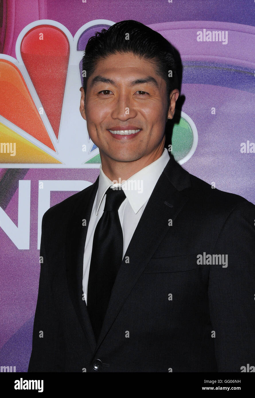 Beverly Hills Ca Usa 2nd Aug 2016 Brian Tee 2016 Nbcuniversal Summer Press Tour Held At
