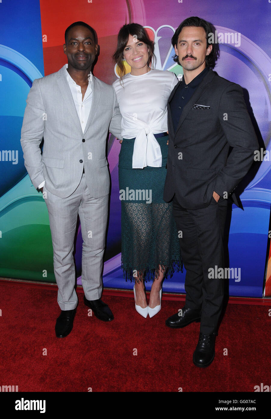 Beverly Hills, CA, USA. 2nd Aug, 2016. Sterling K. Brown, Mandy Moore ...