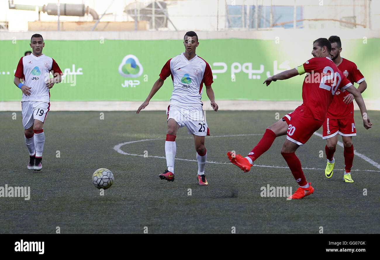 Hebron, West Bank, Palestinian Territory. 2nd Aug, 2016. Ahly al-Khalil ...