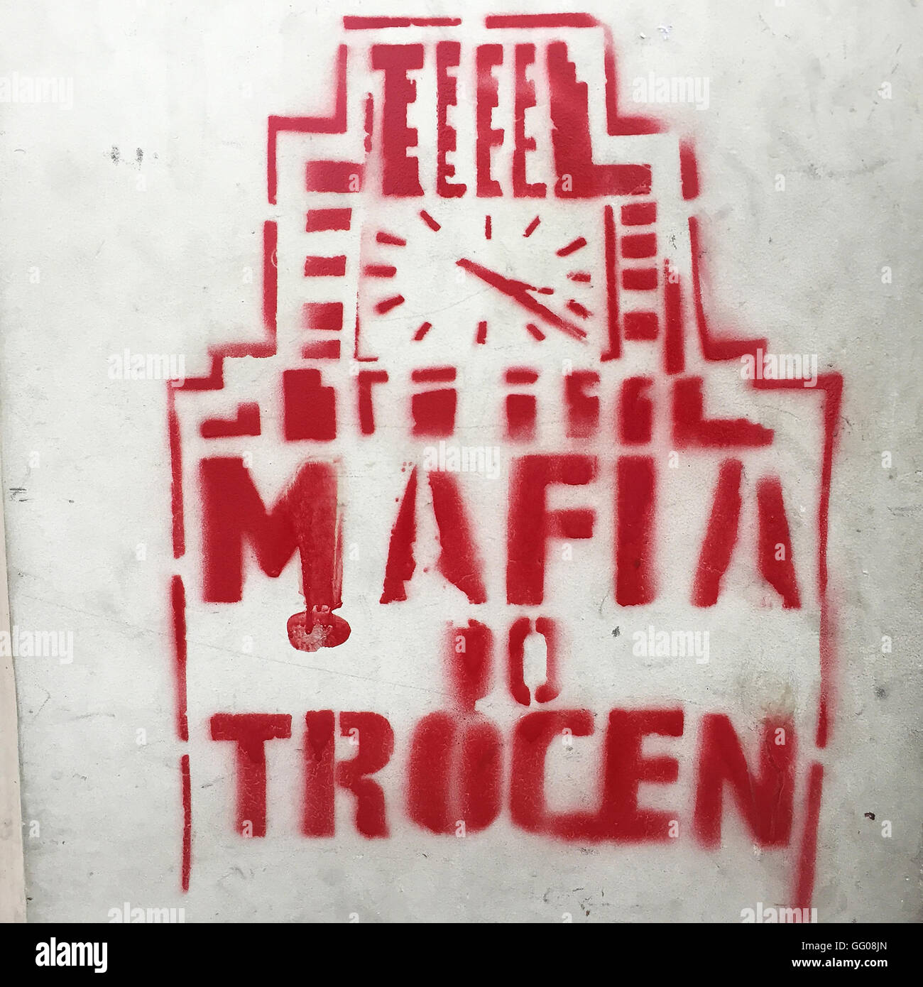 Mafia Graffiti High Resolution Stock Photography and Images - Alamy
