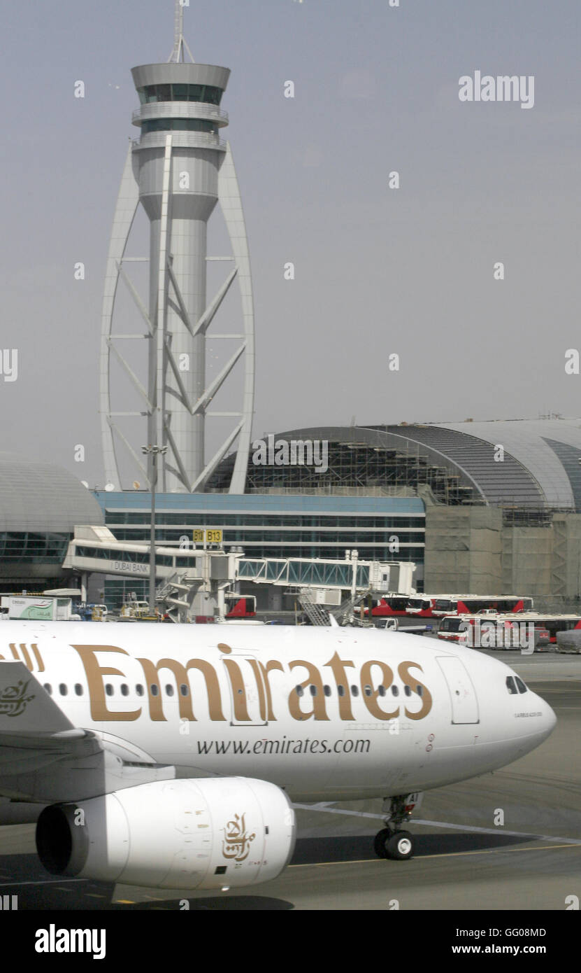 An Airbus by international airline 'Emirates' pictured while driving ...