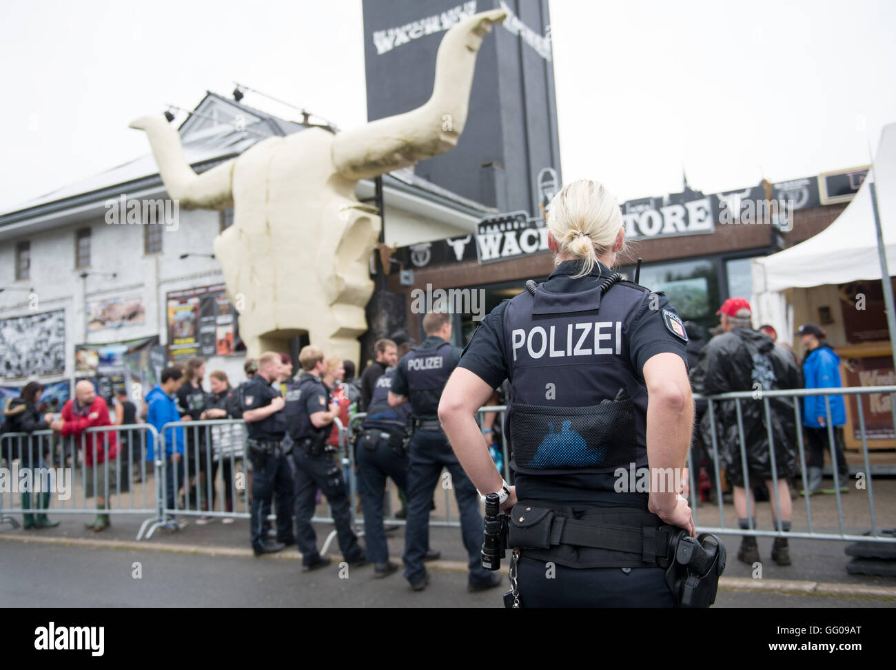 Wacken skull hi-res stock photography and images - Alamy