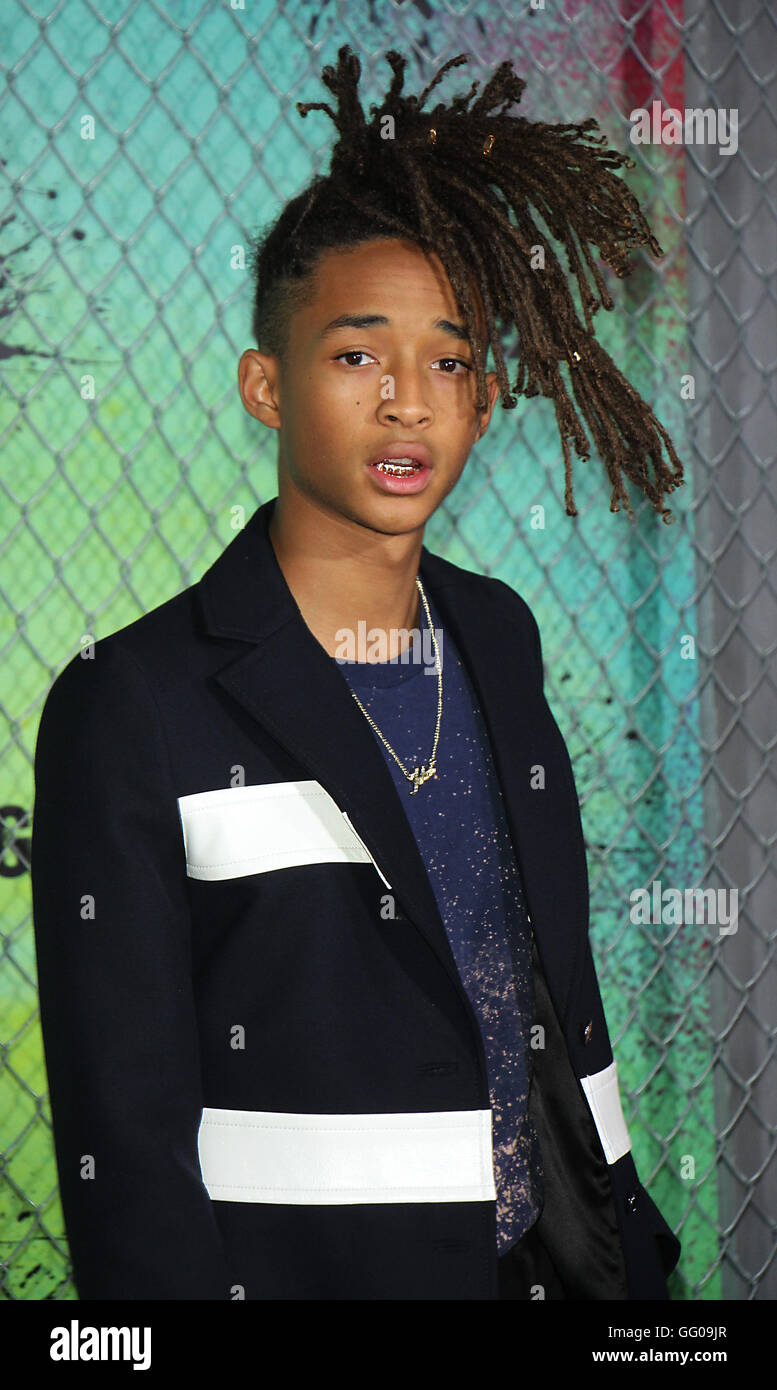 NEW YORK, NY-August 01: Jayden Smith at Warner Bros. Pictures & DC ...