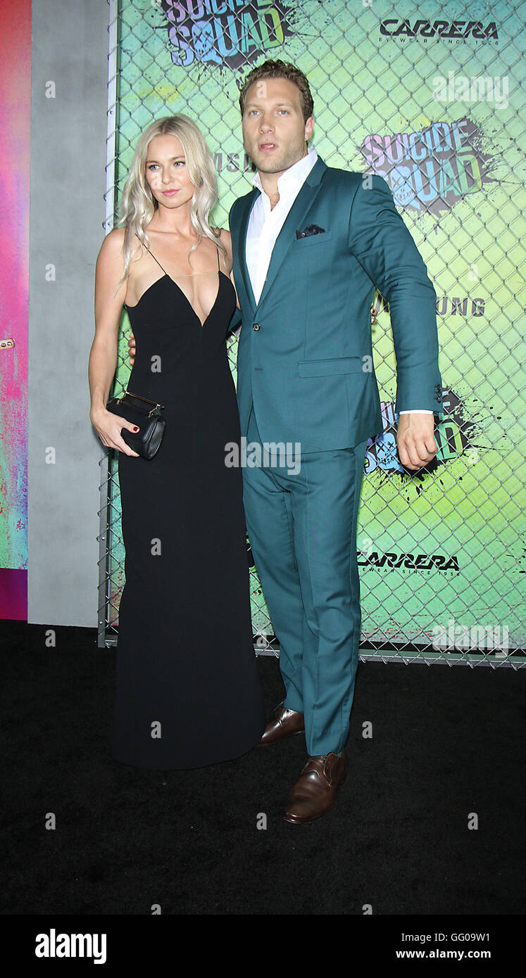 NEW YORK, NY-August 01: Jai Courtney at Warner Bros. Pictures & DC ...