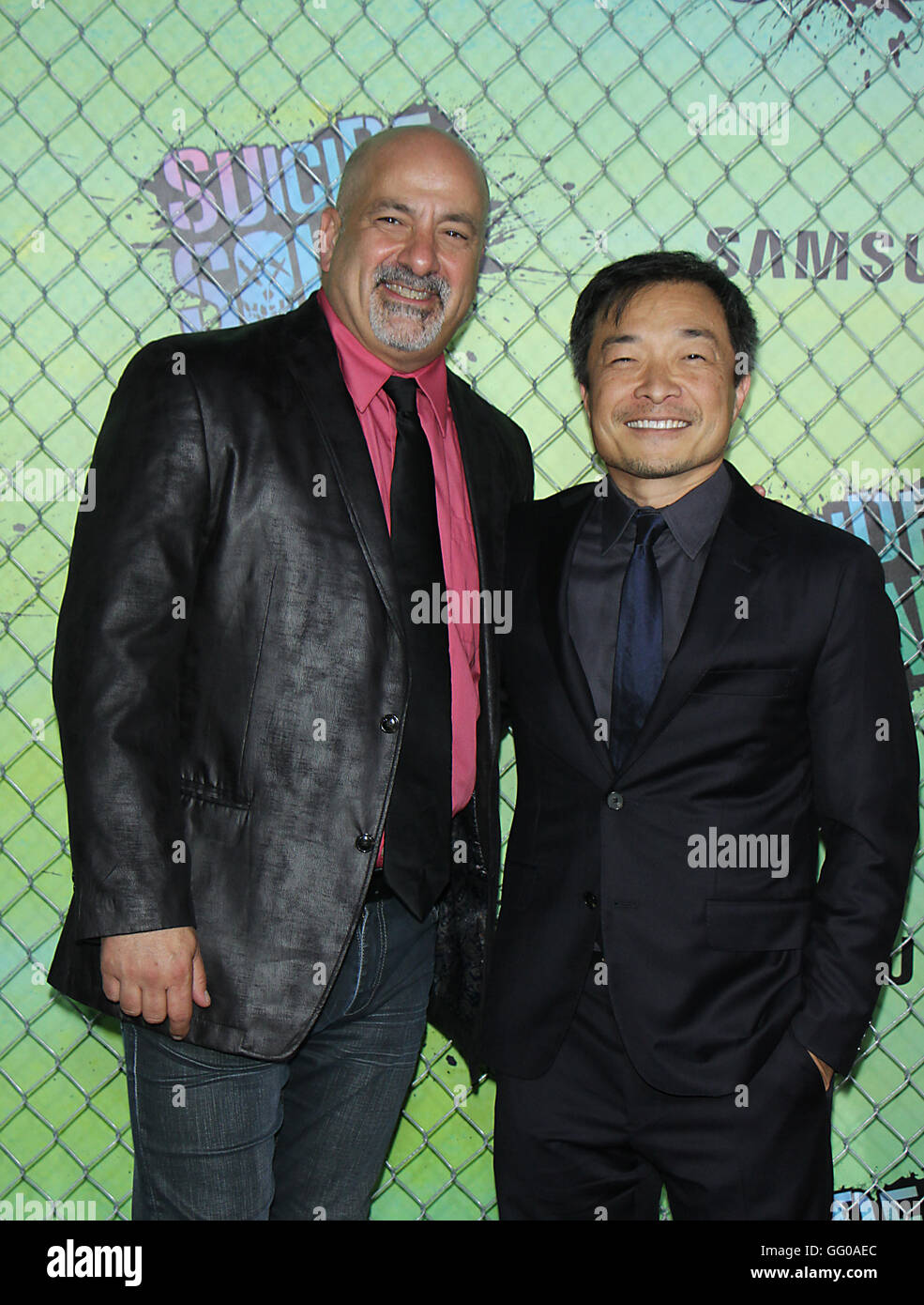 NEW YORK, NY-August 01: Dan Didio, Jim Lee at Warner Bros. Pictures ...