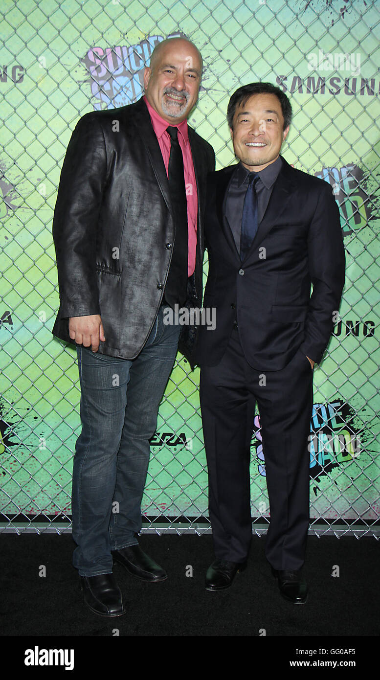 NEW YORK, NY-August 01: Dan Didio, Jim Lee at Warner Bros. Pictures ...
