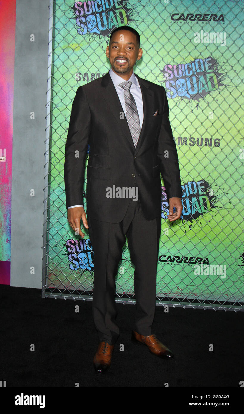 NEW YORK, NY-August 01: Will Smith at Warner Bros. Pictures & DC, Atlas ...