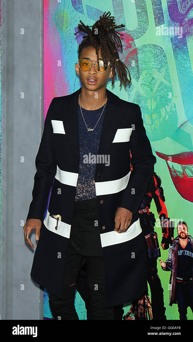 NEW YORK, NY-August 01: Jayden Smith at Warner Bros. Pictures & DC ...