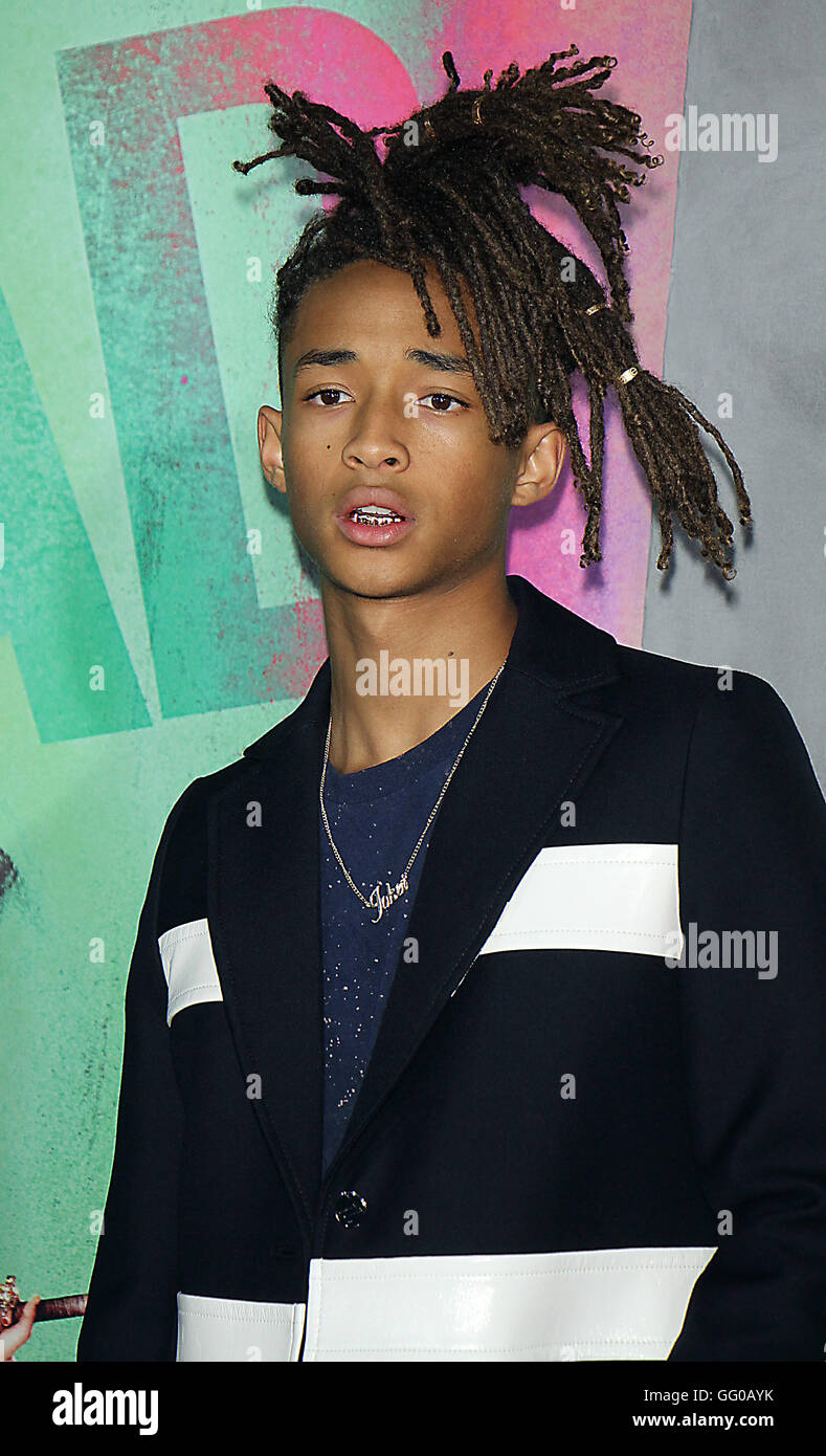 NEW YORK, NY-August 01: Jayden Smith at Warner Bros. Pictures & DC ...