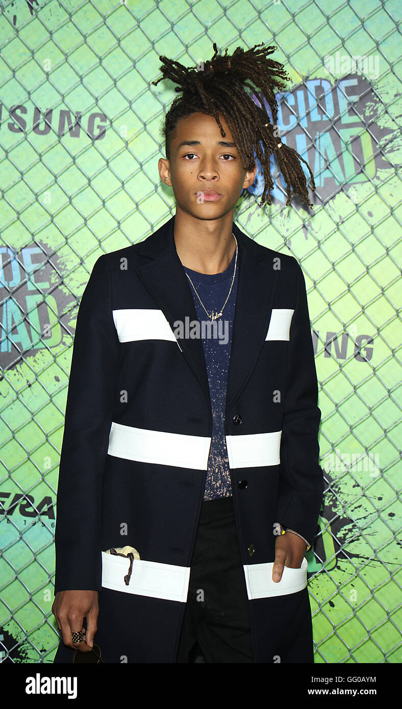 NEW YORK, NY-August 01: Jayden Smith at Warner Bros. Pictures & DC ...
