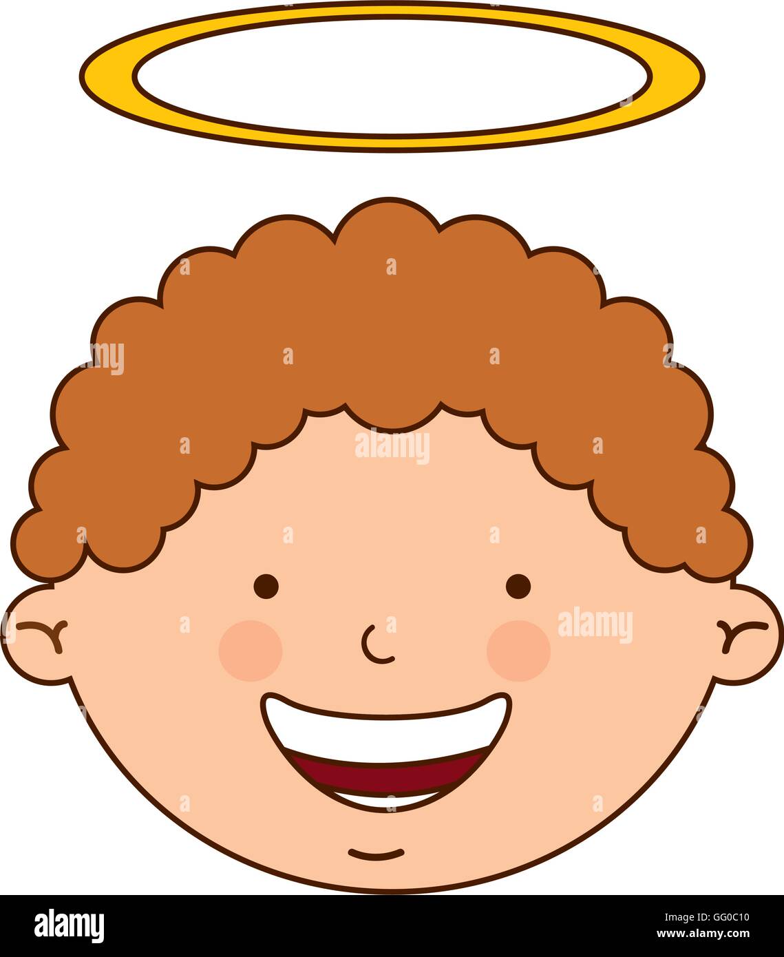 angel boy character icon Stock Vector Image & Art - Alamy
