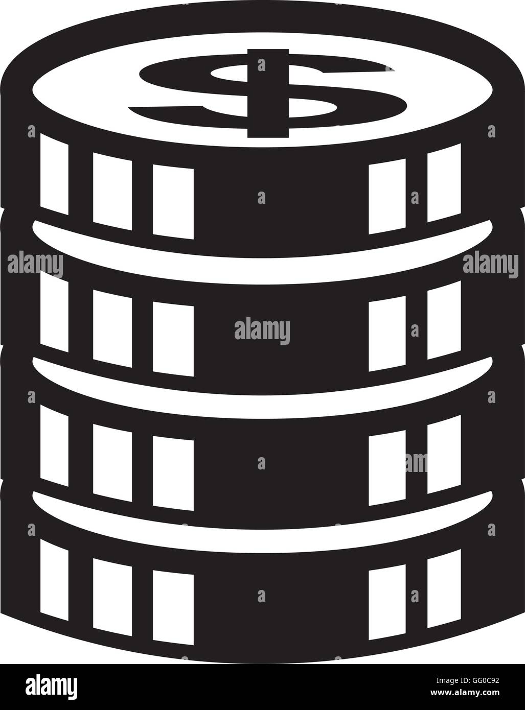 money cash coins icon Stock Vector Image & Art - Alamy