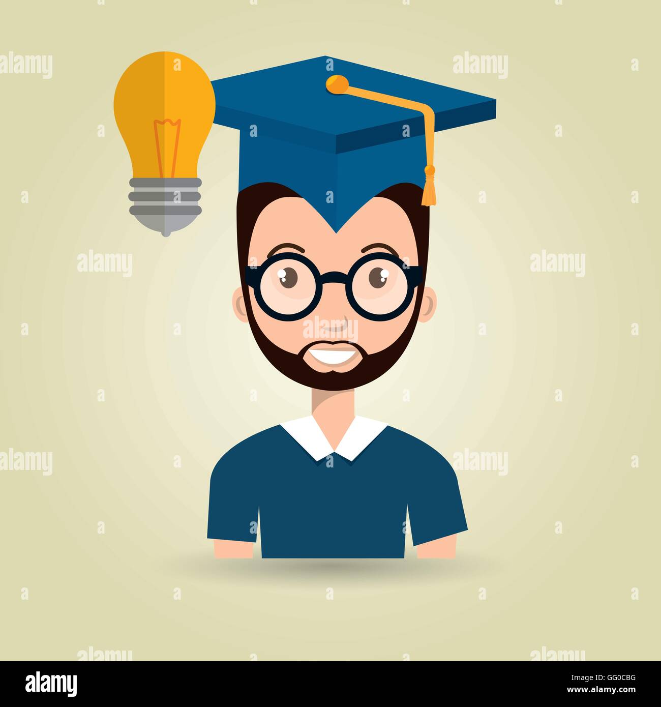 student graduation cap idea Stock Vector Image & Art - Alamy