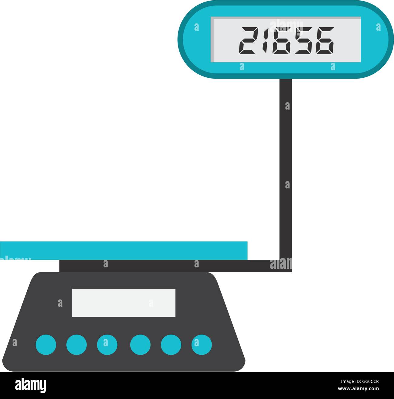 balance scale weight measure icon Stock Vector Image & Art - Alamy