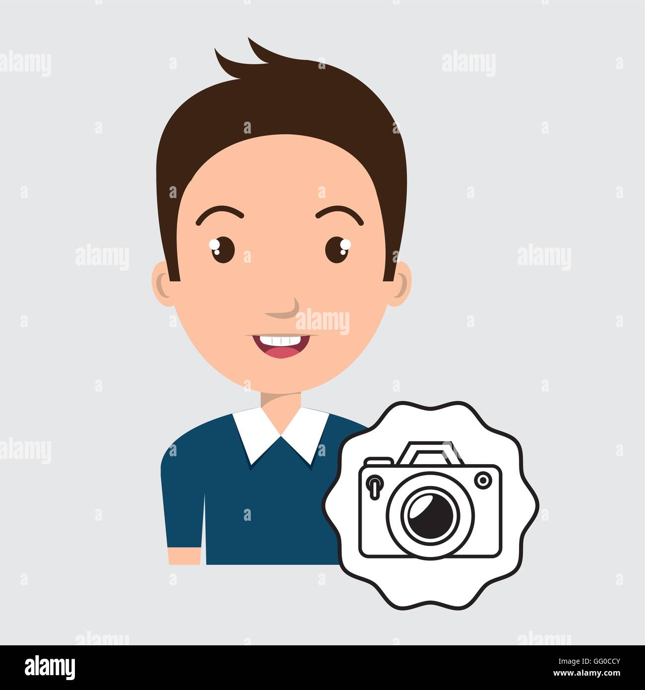 student graduation camera photos Stock Vector Image & Art - Alamy