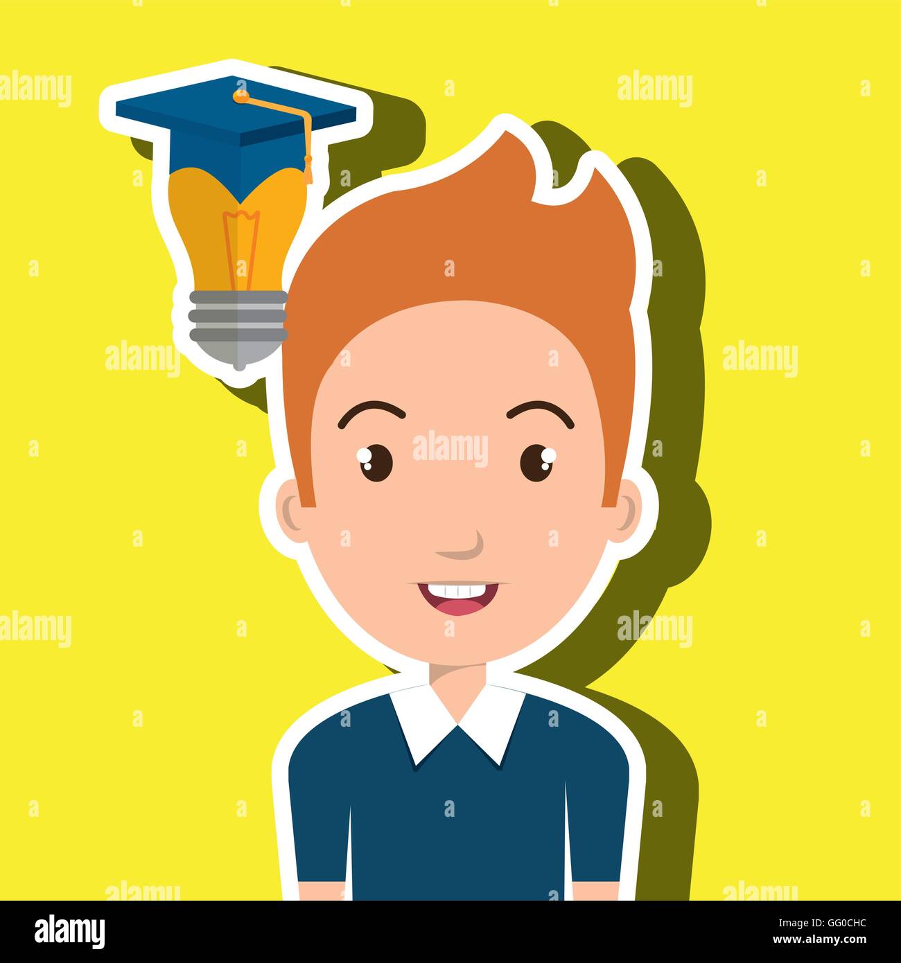 student graduation cap idea Stock Vector Image & Art - Alamy