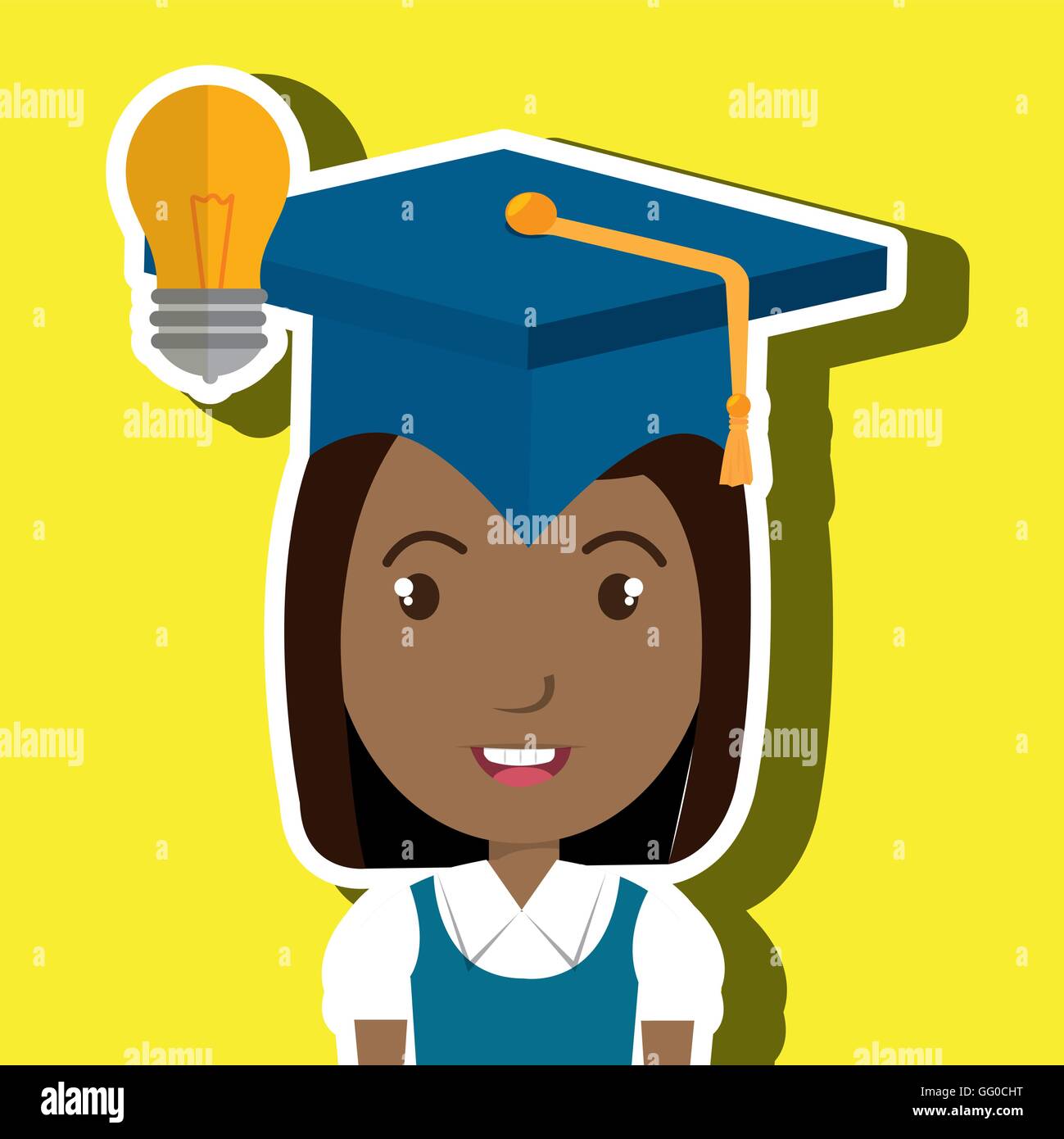 student graduation cap idea Stock Vector Image & Art - Alamy