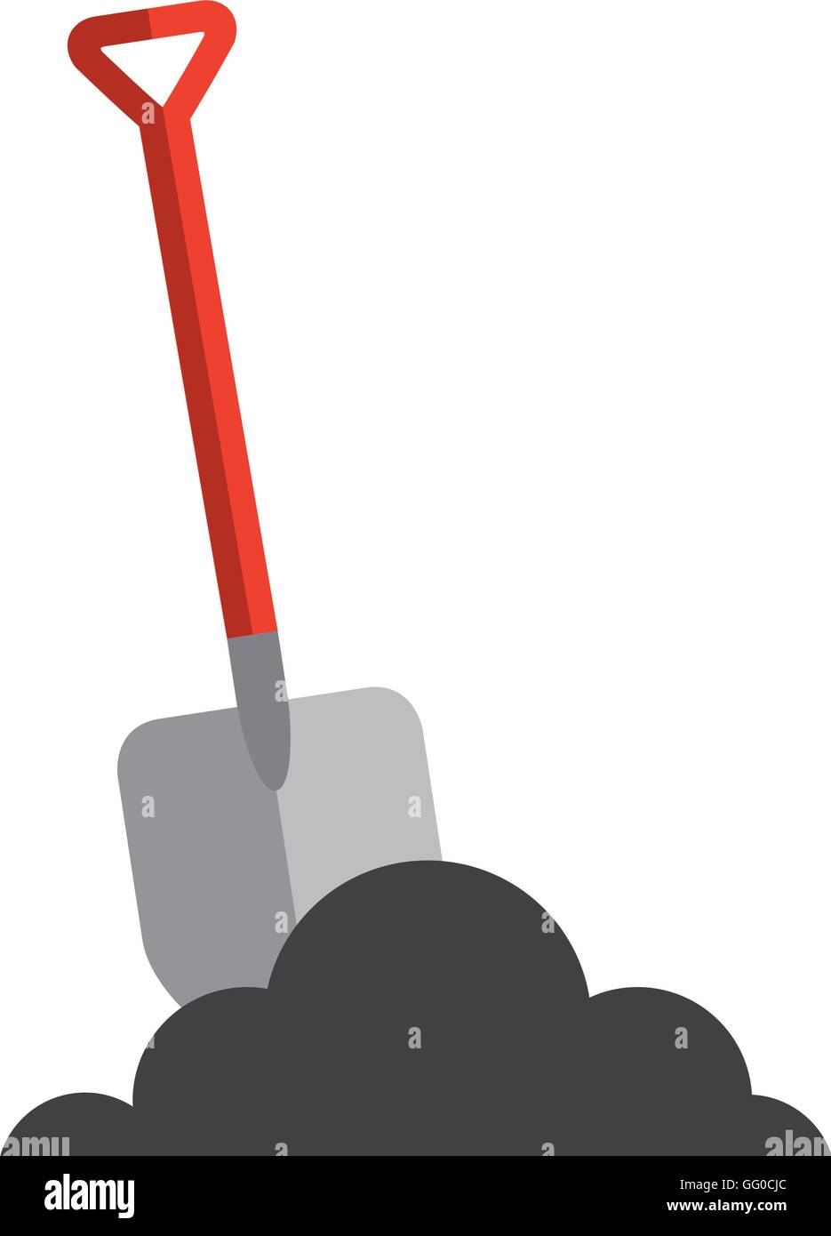 shovel tool construction icon Stock Vector Image & Art - Alamy