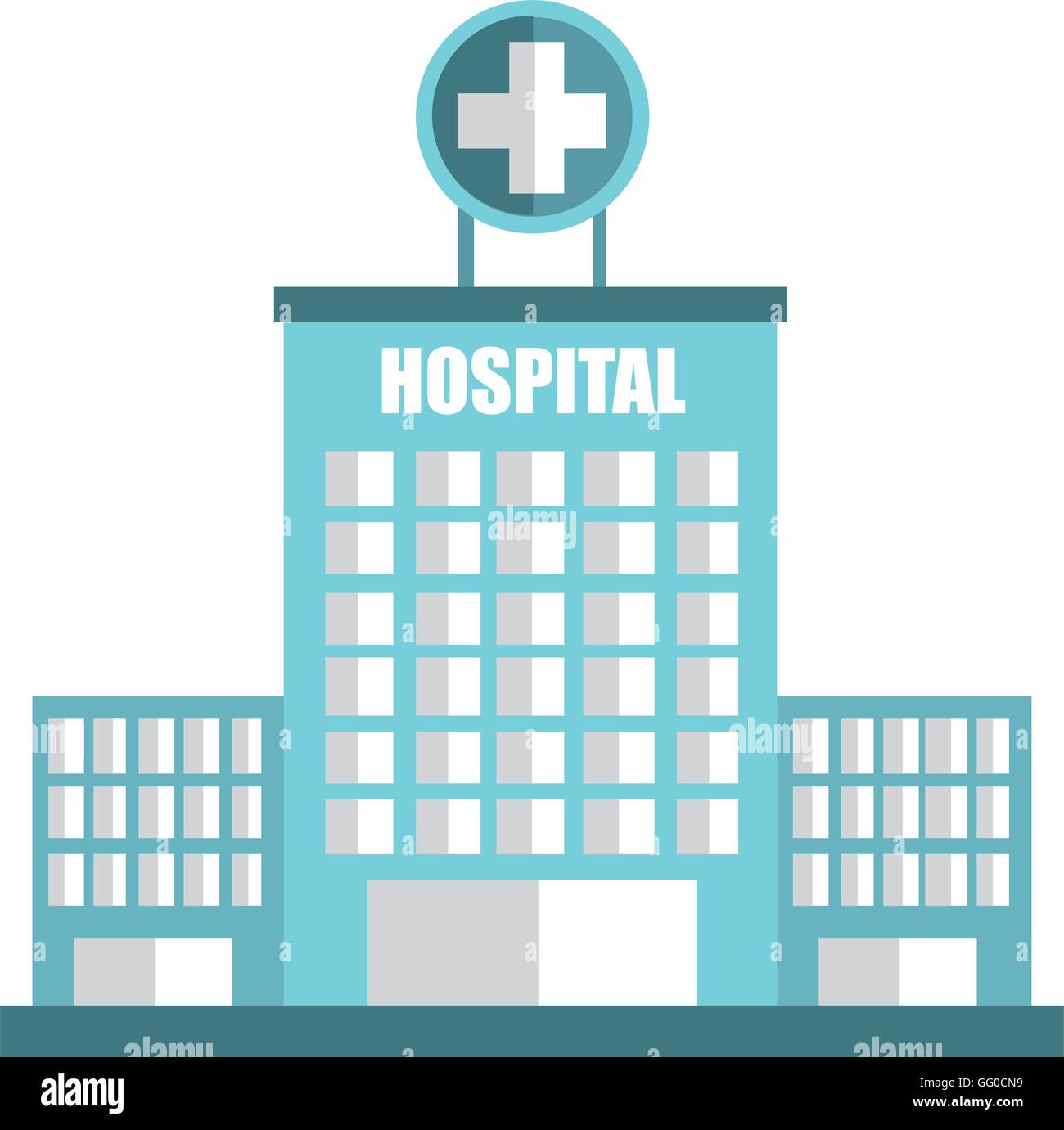 hospital building emergency icon Stock Vector Image & Art - Alamy