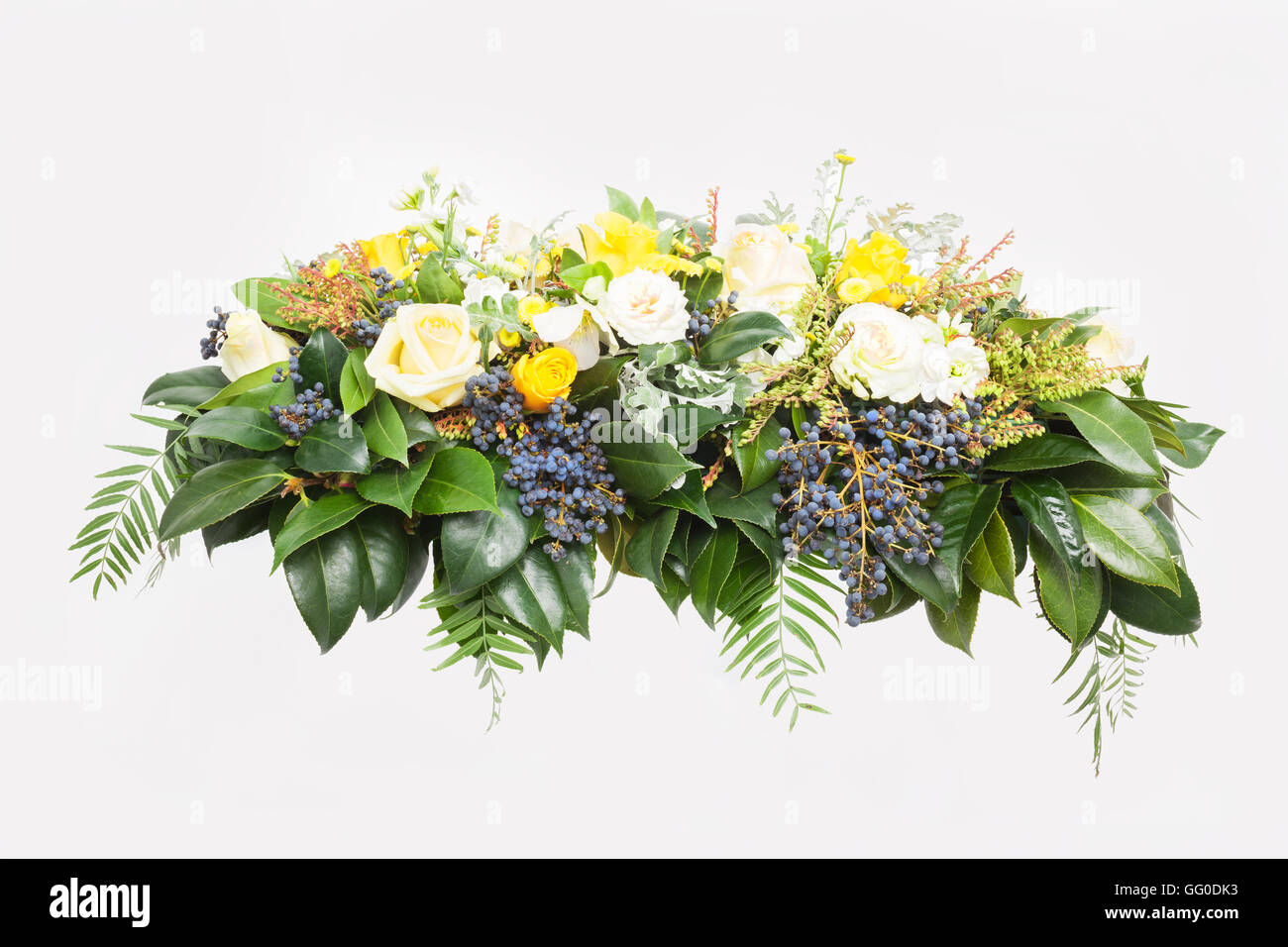Horizontal Flower Arrangement