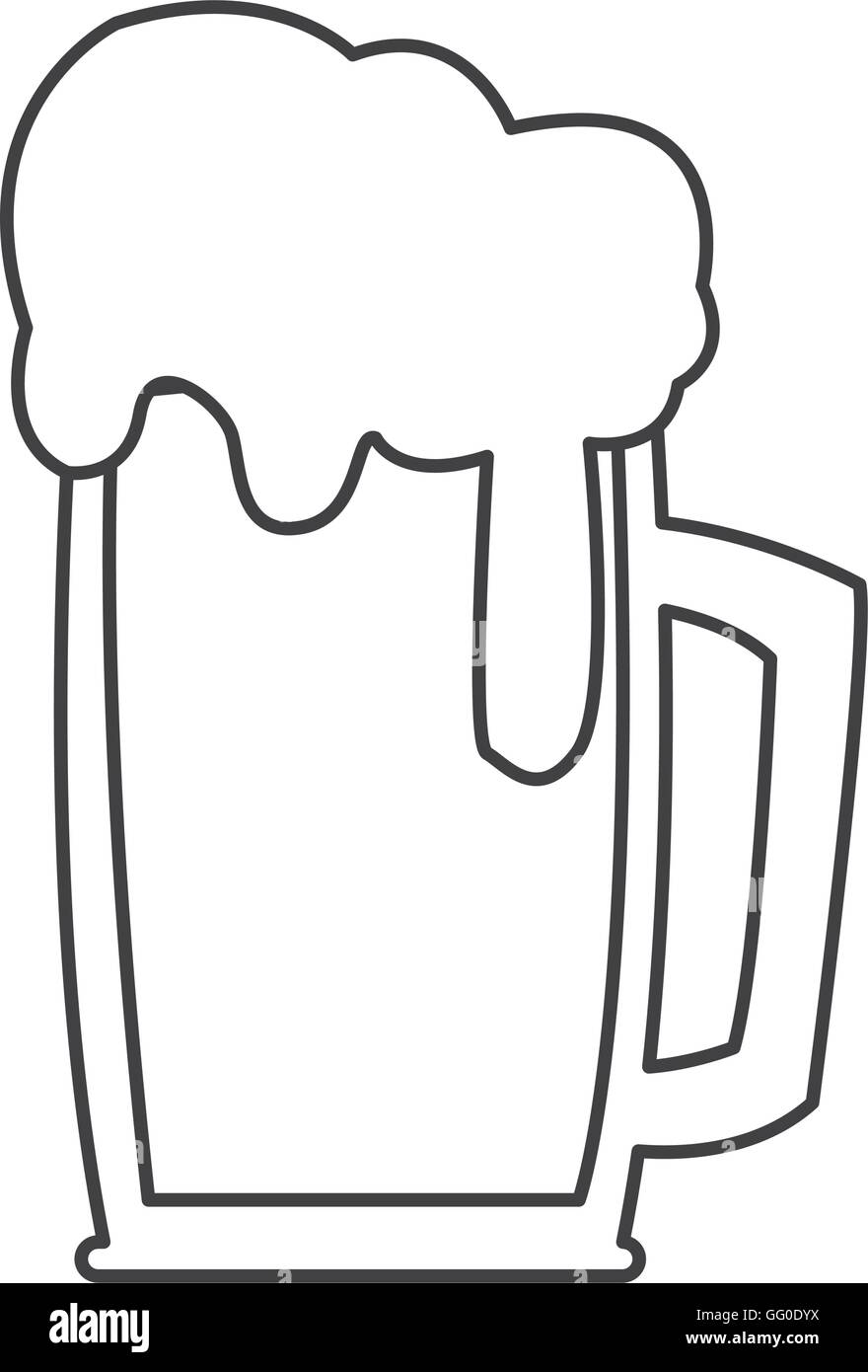 Glass Of Beer Icon Stock Vector Image And Art Alamy