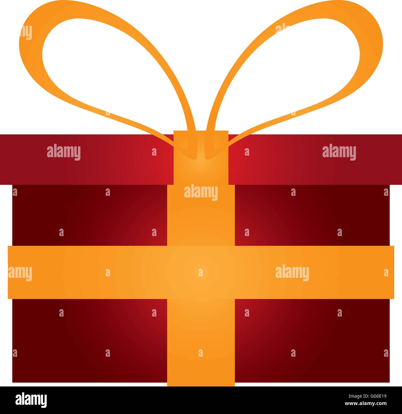 gift box with bow icon Stock Vector Image & Art - Alamy